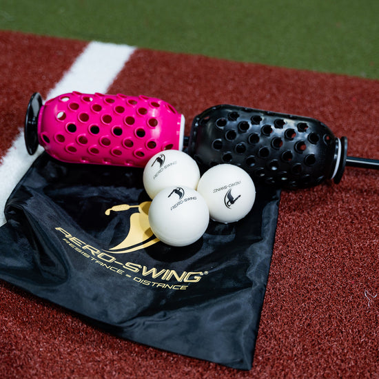 AERO-BAT Baseball/Softball Swing Speed Trainer and On-Deck Warm Up Dev ...