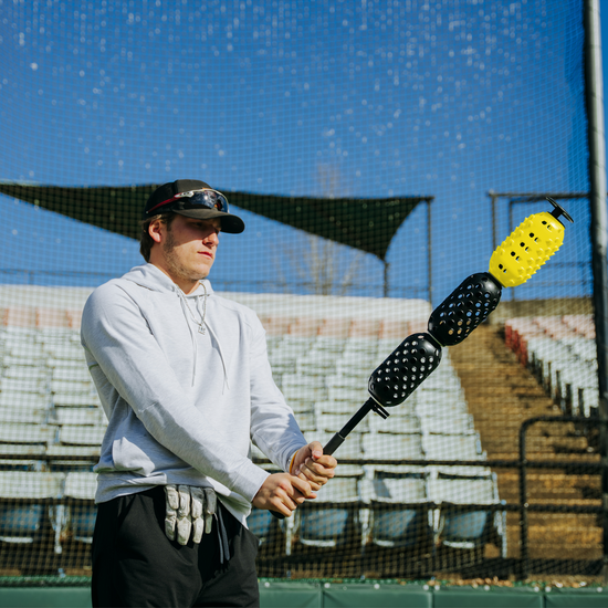 AERO-BAT Baseball/Softball Swing Speed Trainer and On-Deck Warm Up Dev ...